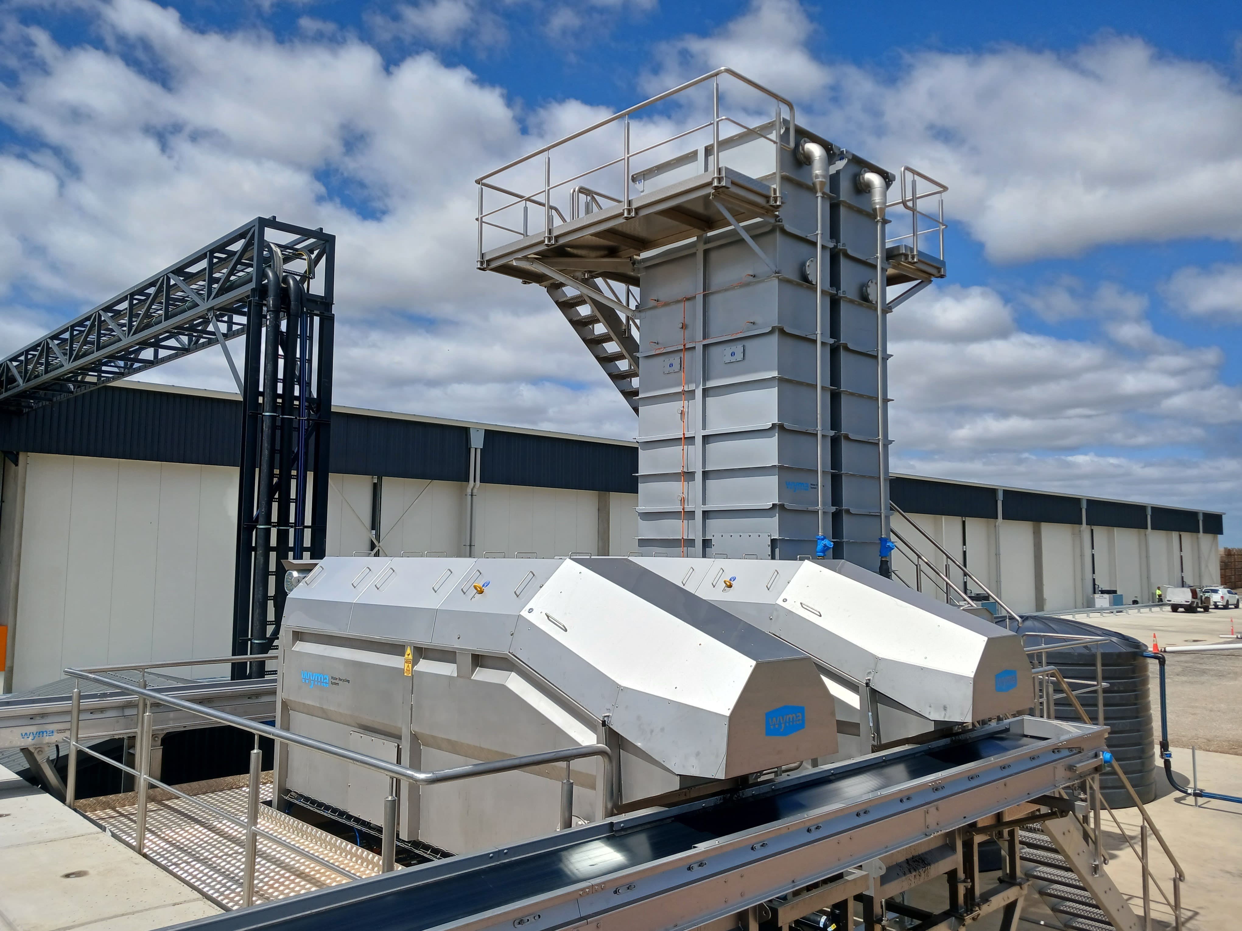 Wyma mud towers and Bonfiglioli save water in food processing | DEMM ...