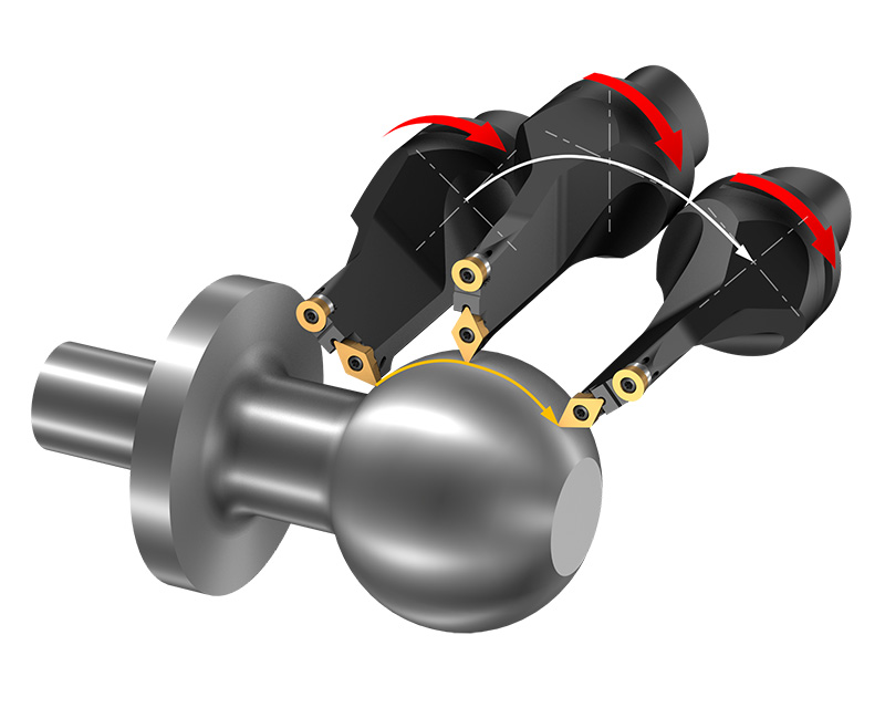 All-directional Y-axis turning | DEMM Engineering and Manufacturing