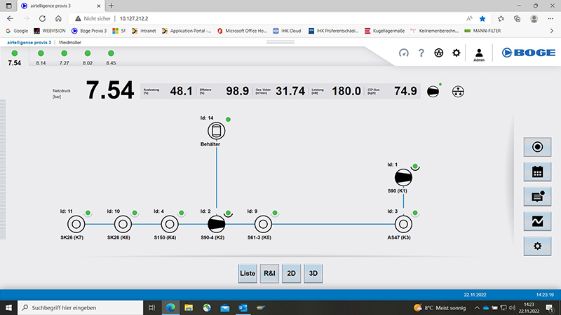 Five become one – greater efficiency thanks to centralised compressed ...