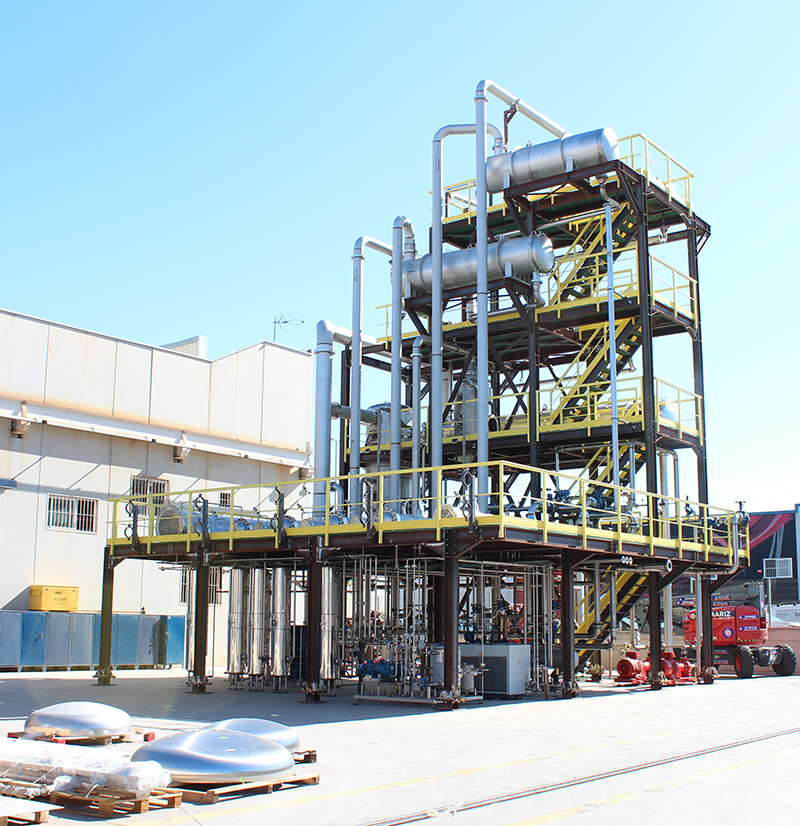 HRS completes largest ever evaporator | DEMM Engineering and Manufacturing