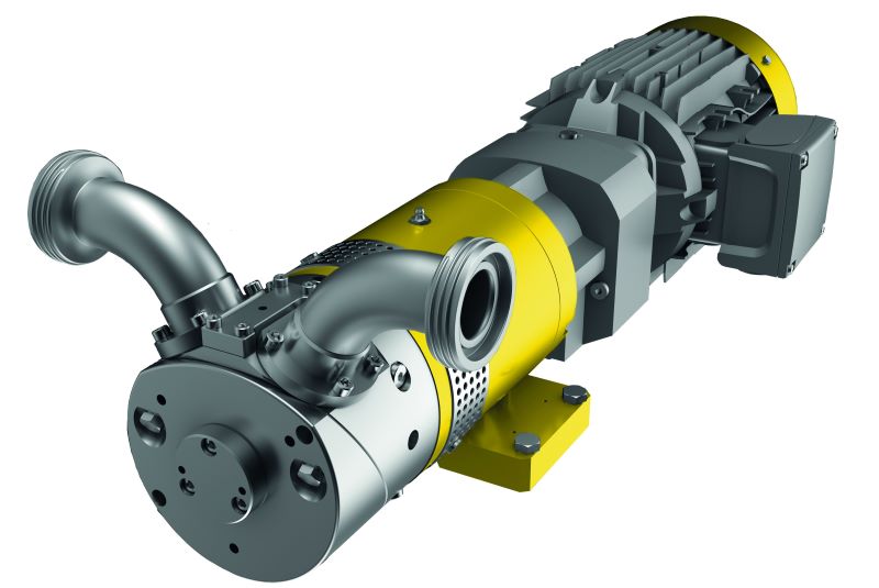 Lutz pumping highly viscous media sensitively in an industrial context ...