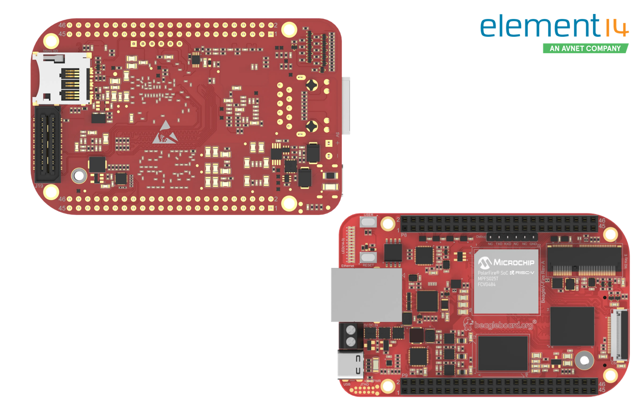 Newly launched SBC BeagleV Fire now available from element14 | DEMM ...
