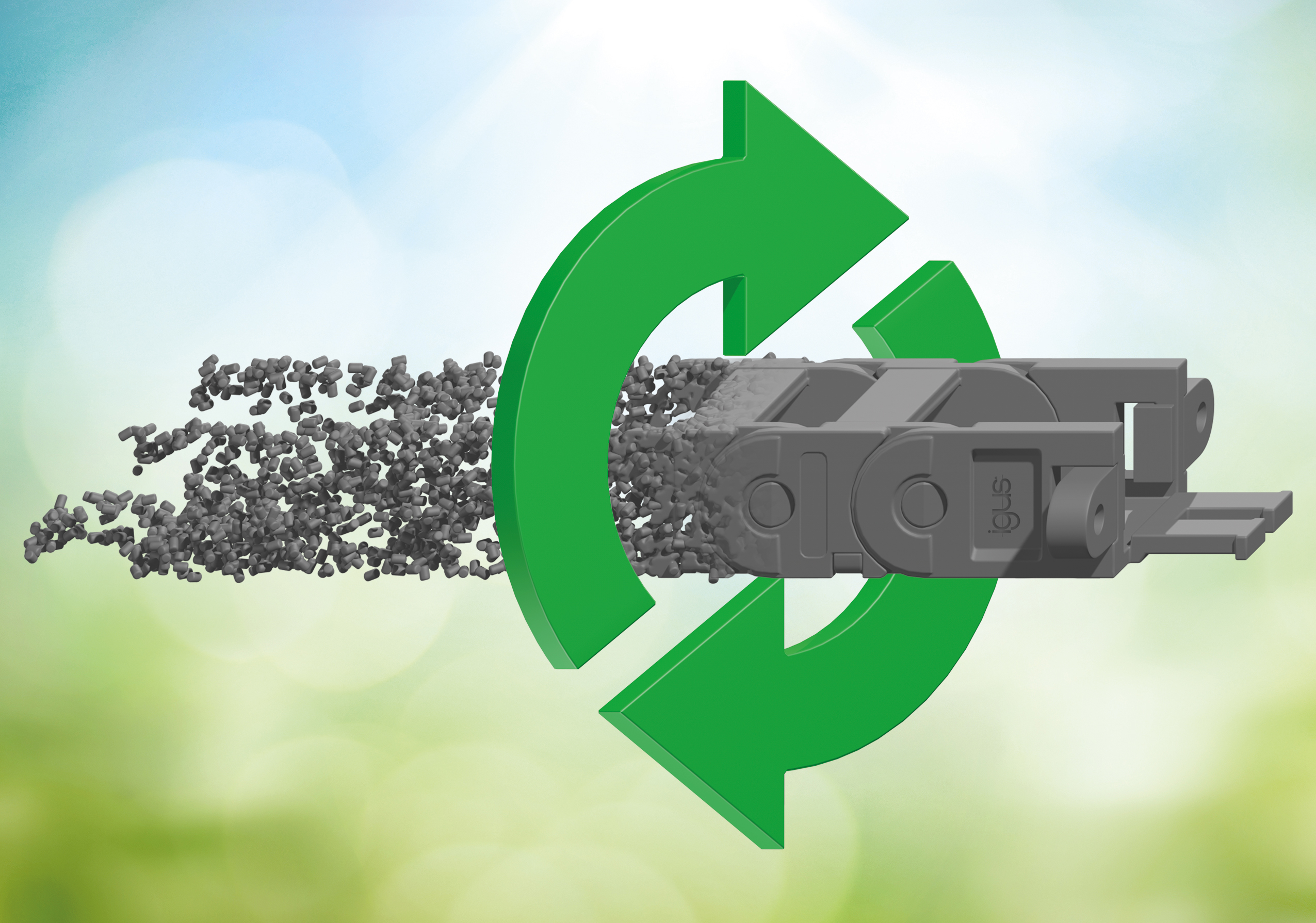 Anchor80% lower CO2 footprint: igus switches to recycled material for ...