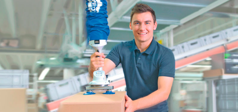 Schmalz vacuum tube lifter Jumbo - Move goods weighing up to 300 kg ...