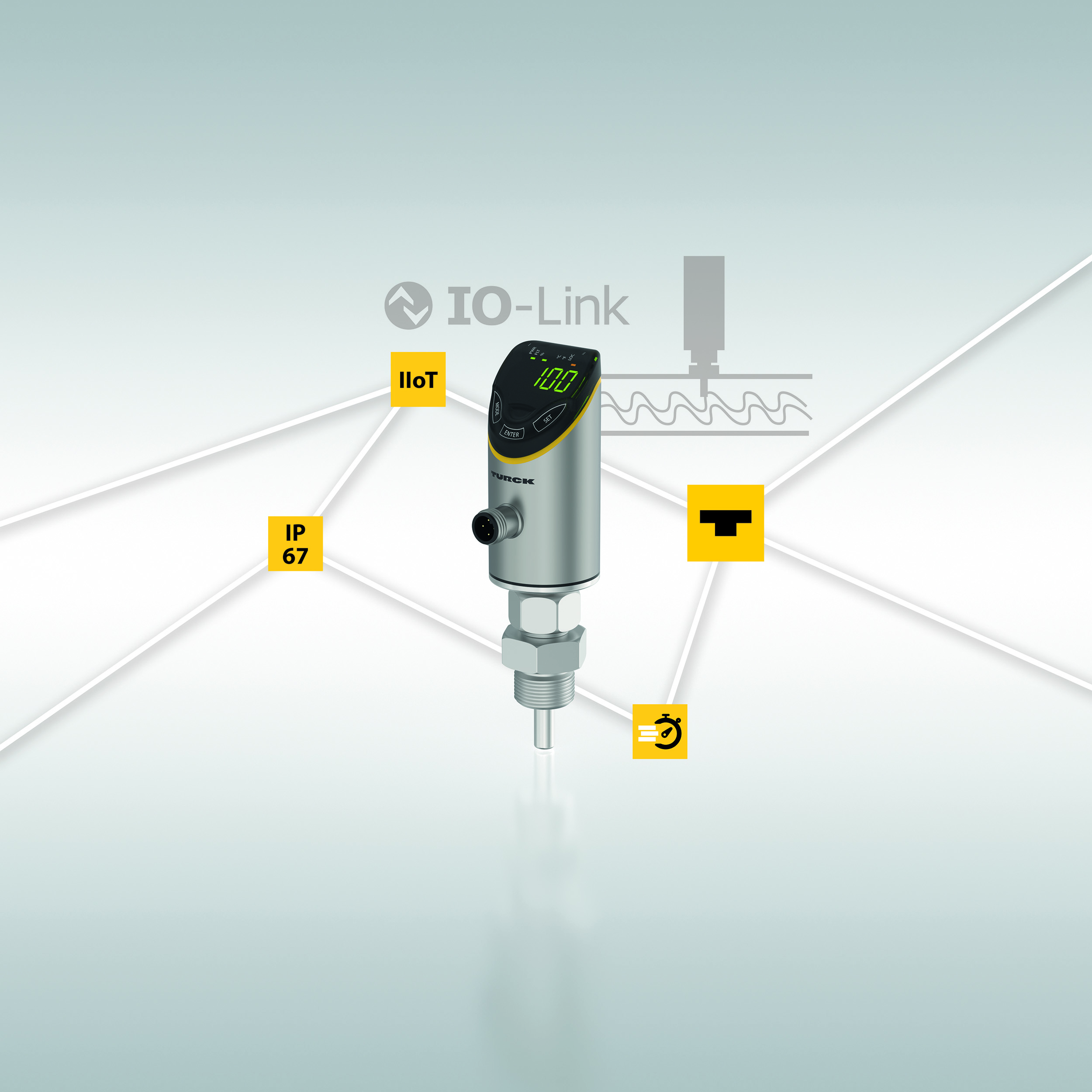 Flow Sensor with Plain Text Display | DEMM Engineering and Manufacturing