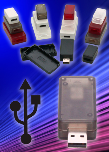 Miniature plastic usb enclosures | DEMM Engineering and Manufacturing