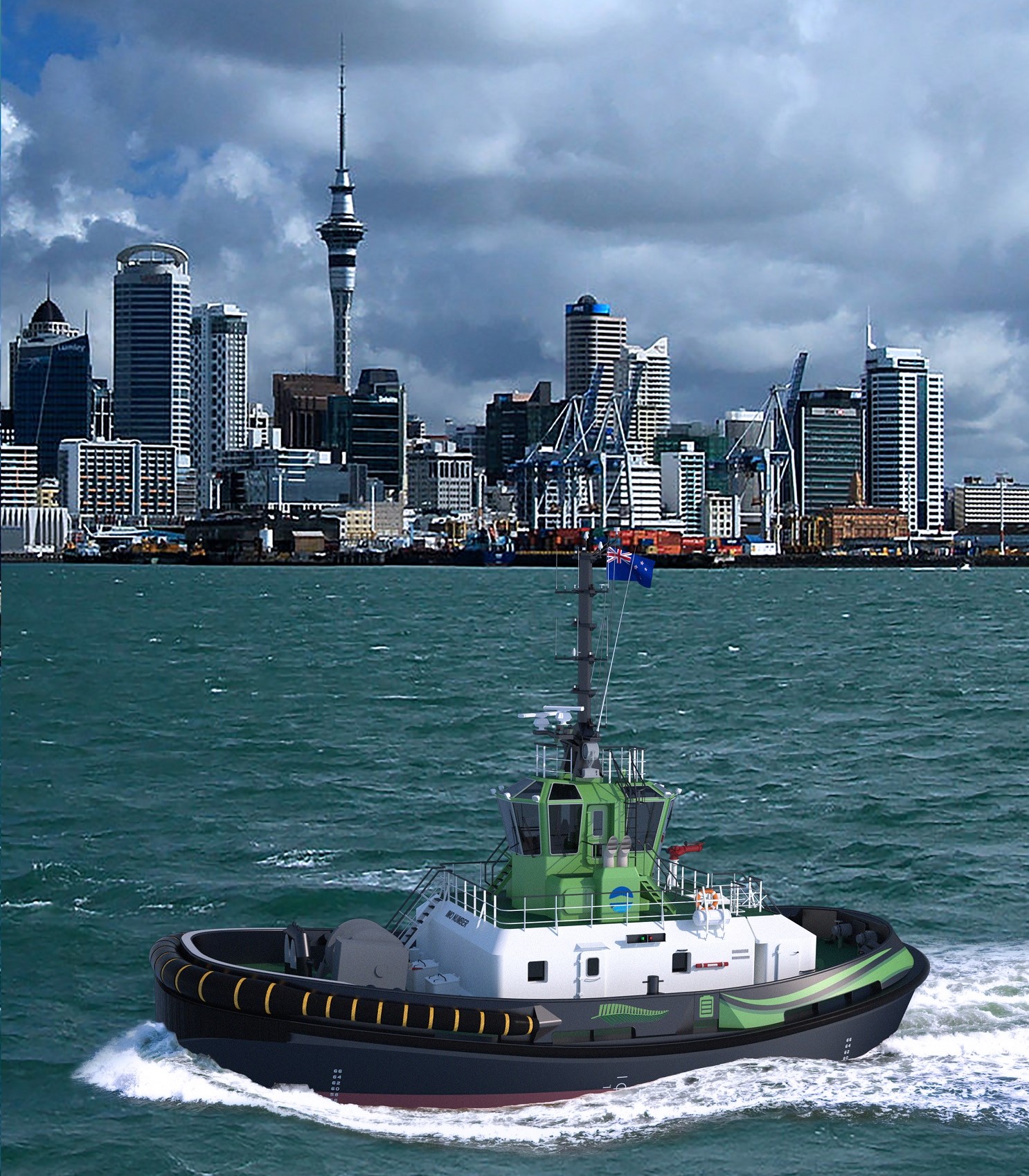 Sparky! Auckland’s new electric tug | DEMM Engineering and Manufacturing